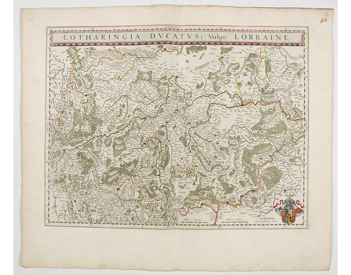 BLAEU, W. - Lotharingia Ducatus: Vulgo Lorraine. ; loeb-larocque.com