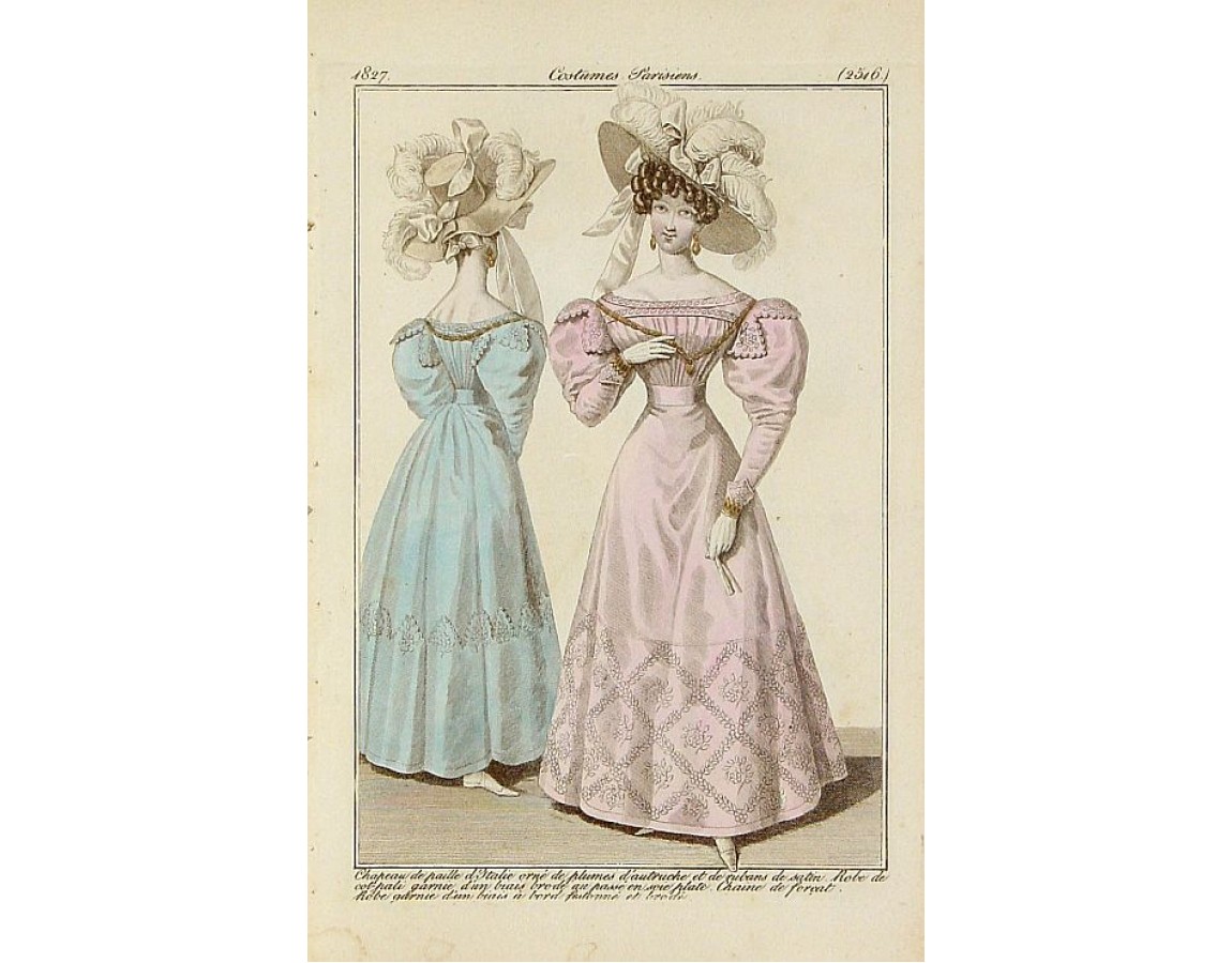 COSTUME PARISIEN - Chapeau de paille d'Italie.. (2546) ; loeb-larocque.com