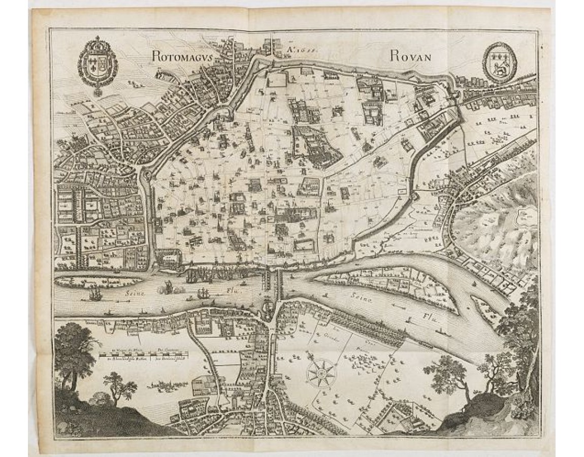 MERIAN, C. - Rotomagus Rouan. , loeb-larocque.com